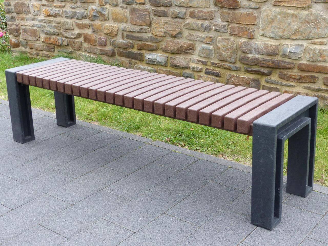 Hawker Short Bench - Seats, Benches & Bollards | Advanced Scape